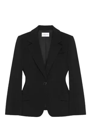 Givenchy Single-breasted Jacket With Notched Lapel - Black
