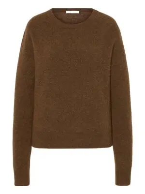THE ROW The Row Lorynna Crewneck Jumper In Textured Cashmere And Silk