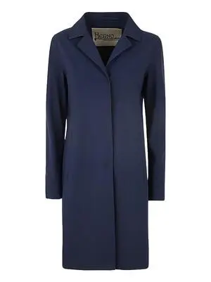 HERNO Herno Single-Breasted Long-Sleeved Coat