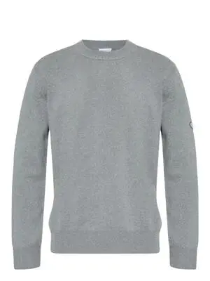Bottega Veneta Crew Neck Long Sleeve Sweater - Gray