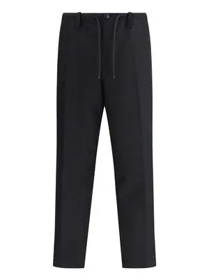 Dries Van Noten Belt Loop Casual Pants - Black