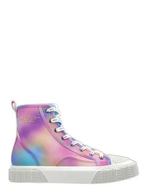 Marc Jacobs Round Toe High Top Casual Sneakers - Multicolor
