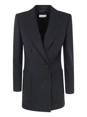 Dries Van Noten Double-breasted Blazer - Black