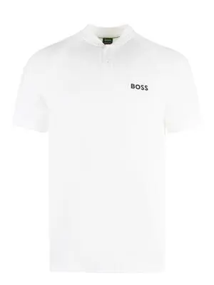 Hugo Boss X Matteo Berrettini Short-sleeved Polo Shirt - White