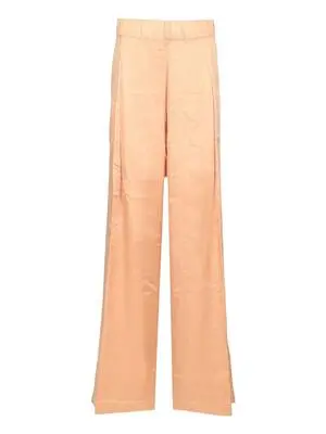 Dries Van Noten Elastic Waist Casual Pants - Nude