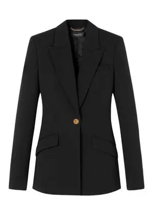 VERSACE Versace Single-Breasted Notched Lapel Blazer