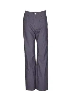 Miu Miu Straight Leg Trousers - Slate Grey