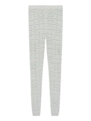 Givenchy Leggings In 4g Jacquard - Cloud Gray