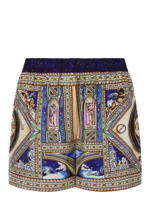 Casablanca Printed Shorts - Multicolor