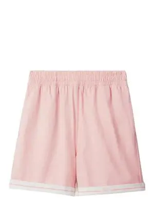 Burberry Elasticated Waist Track Shorts - Pink