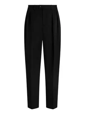 Dolce & Gabbana Dolce & Gabbana Dart Detailed Tailored Trousers Black