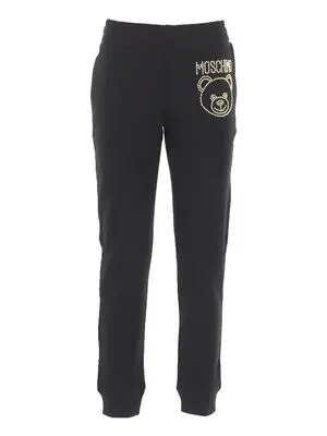 Moschino Detail Sweatpants - Black