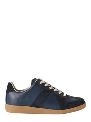 MAISON MARGIELA Logo Strap Casual Sneakers - Black