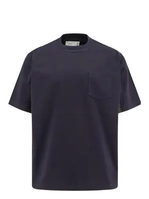 Sacai Short Sleeved Crewneck T-shirt - Black
