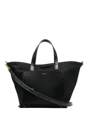 JIL SANDER Wander Square Small Tote Bag - Black
