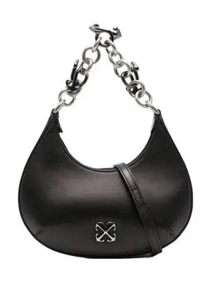 Off-White Off-White Hemisphere Top Handle Bag Black