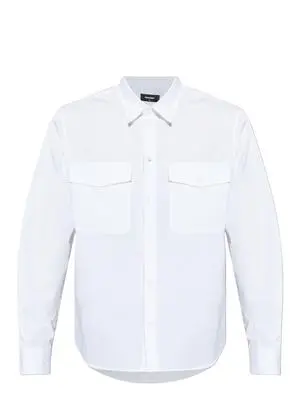 DSQUARED2 Dsquared2 Chest Pocket Long-Sleeved Shirt