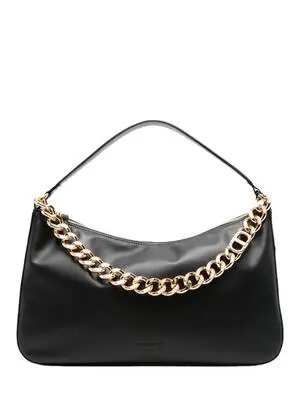 TWINSET Liliane Chain Shoulder Bag - Black