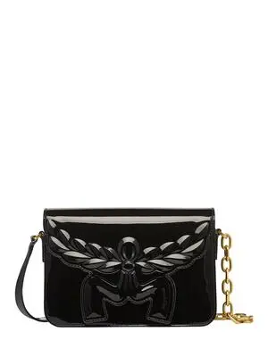Mcm Small Laurel Crossbody Bag - Black