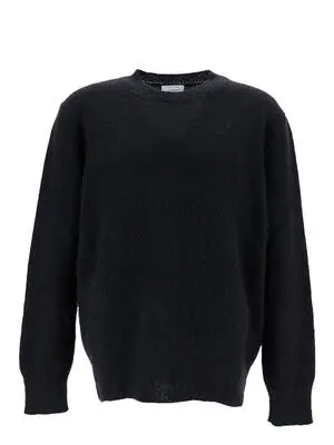 Off-White Arrow Knit Crewneck Sweater - Black