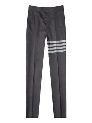 Thom Browne 4-bar Tailored Trousers - Medium Gray