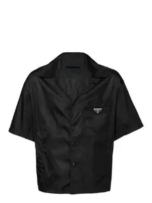 PRADA Prada Re-Nylon Button-Up Shirt
