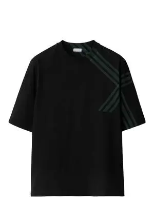 Burberry Short-sleeve Cotton T-shirt - Black