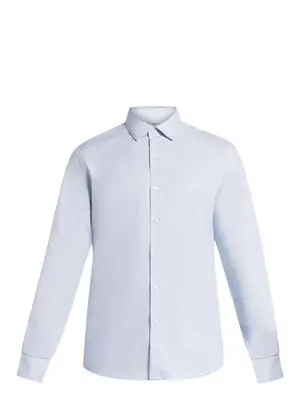 Michael Kors Dobby Shirt - Chambray