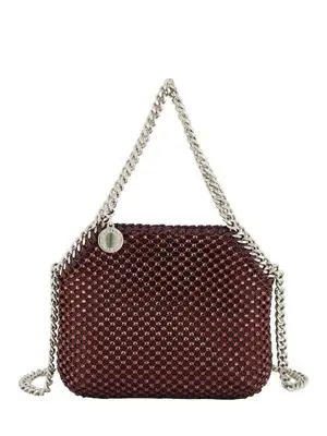 Stella McCartney Falabella Embellished Mesh Mini Tote Bag - Multicolor