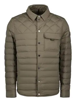 Moncler Padded Down Shacket - Olive