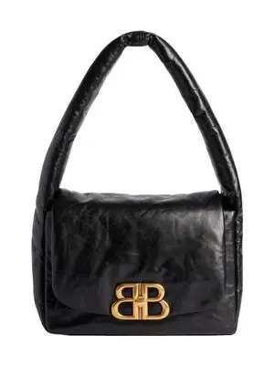 Balenciaga Monaco Small Sling Bag - Black