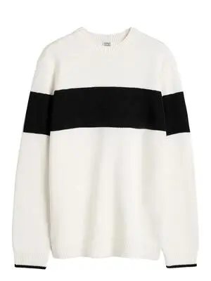 TOTÊME Toteme Striped Crew-Neck Jumper