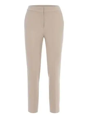 Max Mara Pegno Regular Fit Trousers - Nude