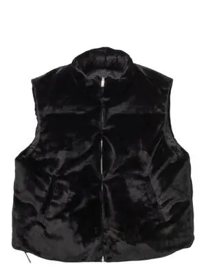 MASTERMIND WORLD Reversible Padded Gilet - Black