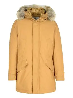 Woolrich Fur Trim Parka - Orange