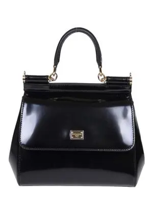 Dolce & Gabbana Small Sicily Bag - Black