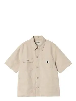 Carhartt Work In Progress Short Sleeve Work Shirt - Nude
