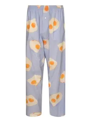 Moschino All-over Printed Trousers - Nude