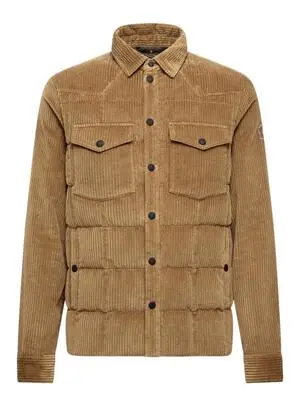 Moncler Gelt Button-up Shirt Jacket - Beige