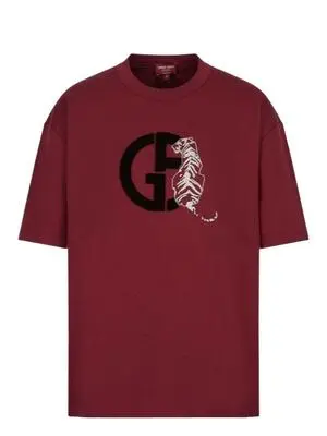 Giorgio Armani Logo-print T-shirt - Red