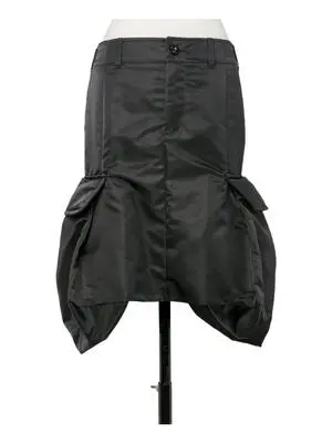 Sacai Cargo-pocket Straight Skirt - Black