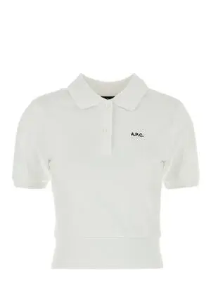 A.p.c. Classic Collar Polo Shirt - White