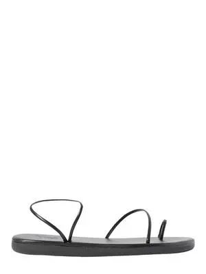 ANCIENT GREEK SANDALS Kansiz Flat Sandals - Black