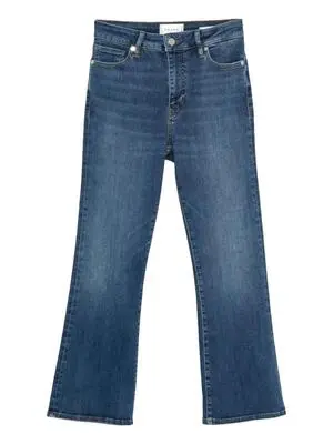 FRAME Le Crop Mini Boot Jeans - No