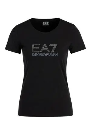 Emporio Armani Logo T-shirt - Black