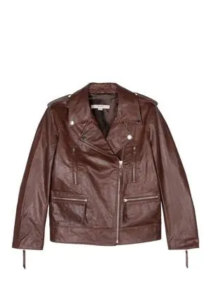 REMAIN BIRGER REMAIN Birger Christensen Zip-Up Biker Jacket