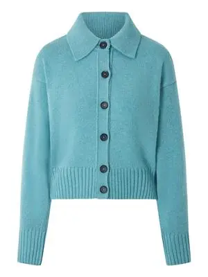 Proenza Schouler Long-sleeved Ribbed Knit Shirt - Blue