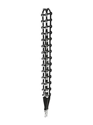 Alexander Wang Logo Strap With Rivet Detailing - Black