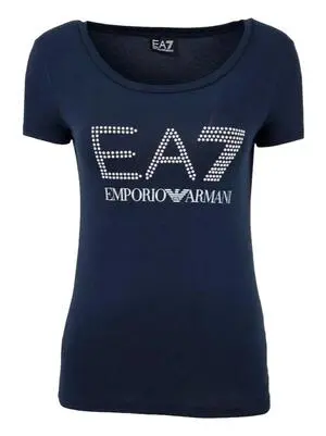Emporio Armani T-shirt With Logo - Black
