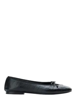 Alexander Wang Key Detail Quilted Ballet Flats - Black